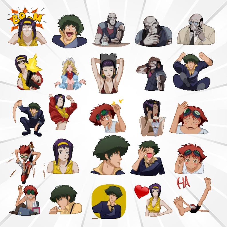 Cowboy Bopbop Animated Emotes: Twitch Streamer Pack (GIF) - Etsy