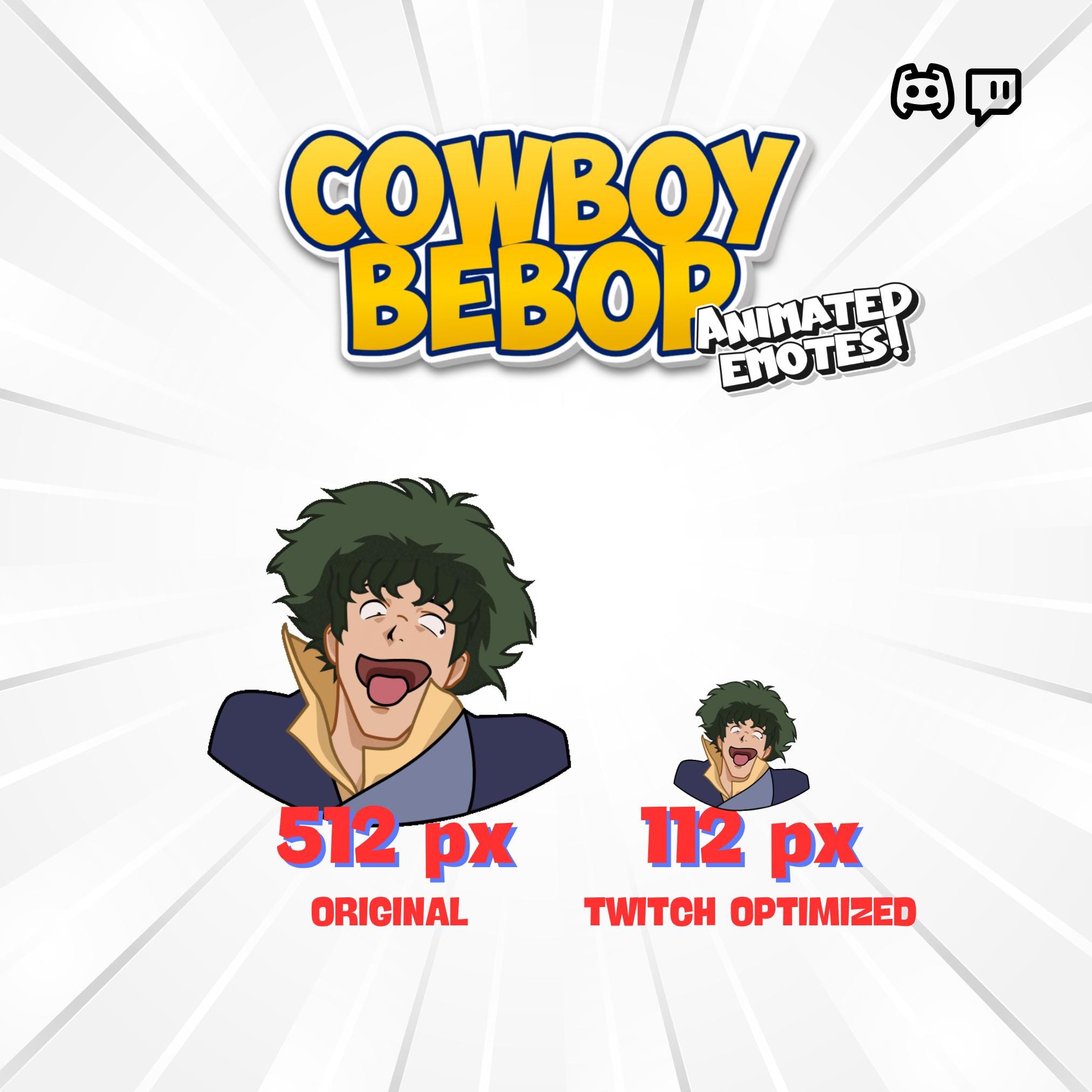 Cowboy Bopbop Animated Emotes: Twitch Streamer Pack (GIF) - Etsy