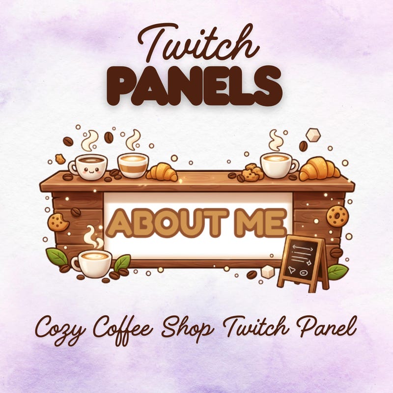 Cafe Streaming Overlay - Etsy