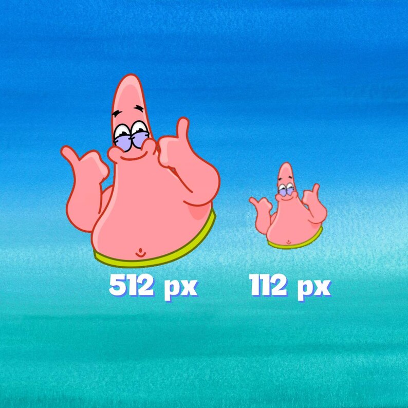 25 Patrick Star Animated Emotes Pack, Transparent GIF Ready to Use ...
