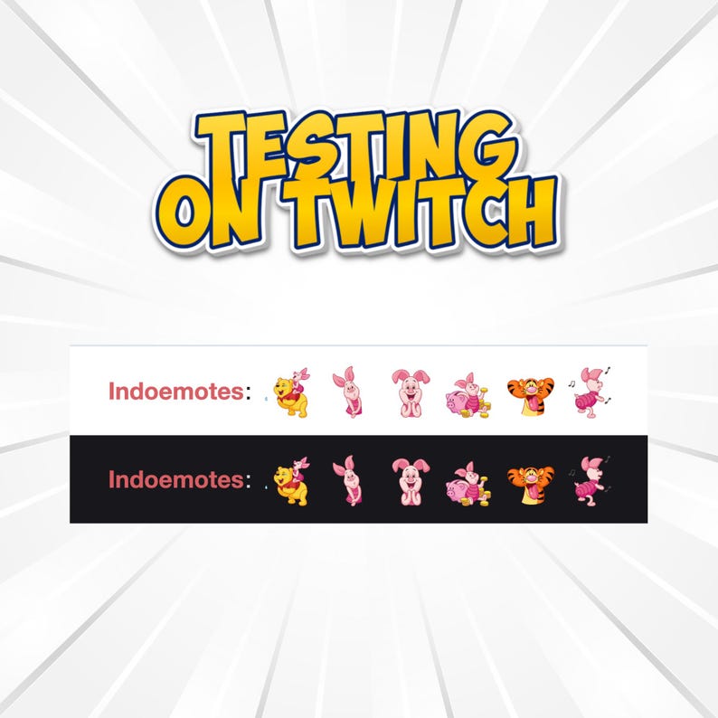 20 Disney Piglet Animated Emotes Pack, Transparent GIF Ready to Use ...