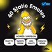 40 Homer Simpson Static Emotes Pack, Transparent PNG Ready to Use ...