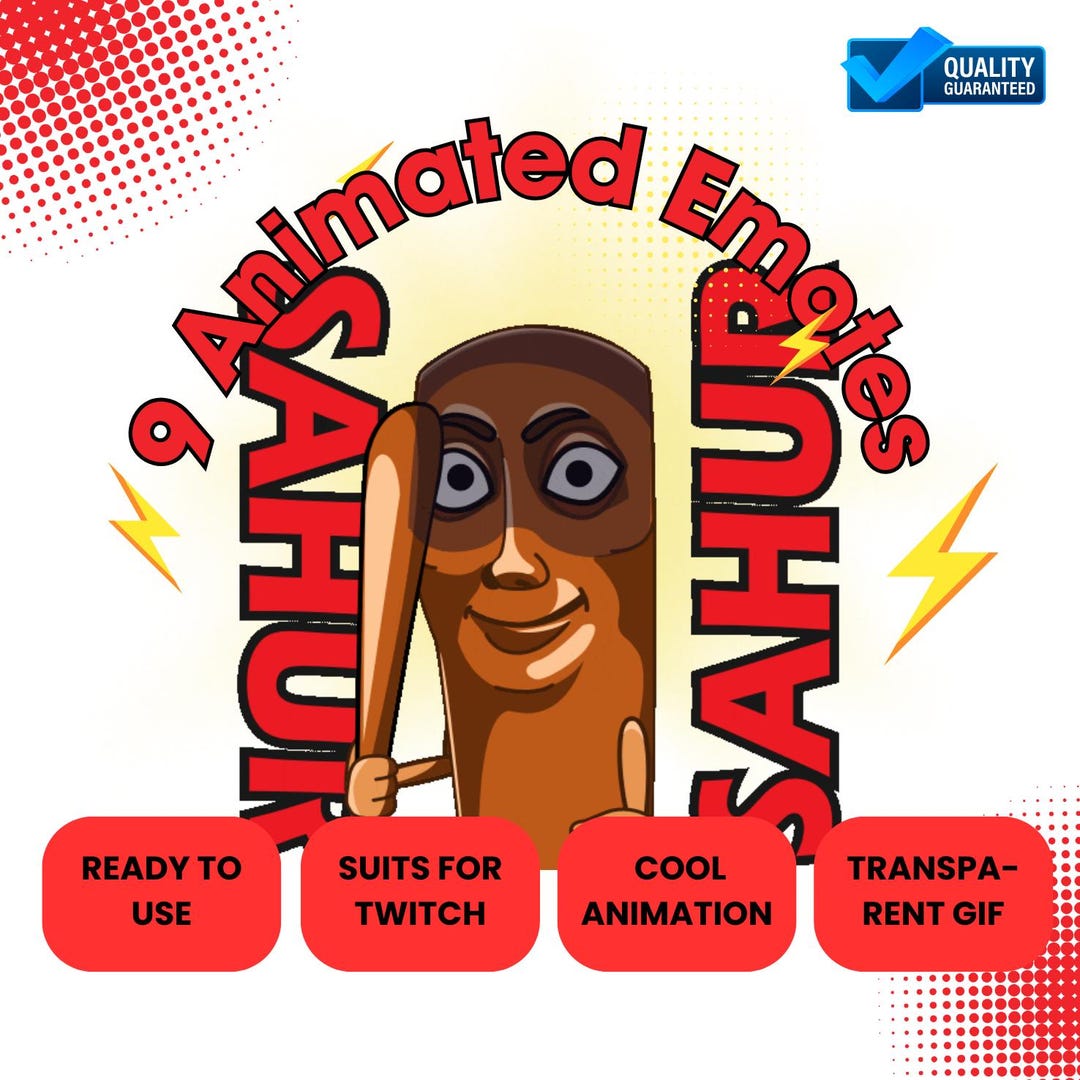 Brainrot Memes Animated Twitch Emotes: Streamer Pack - Etsy