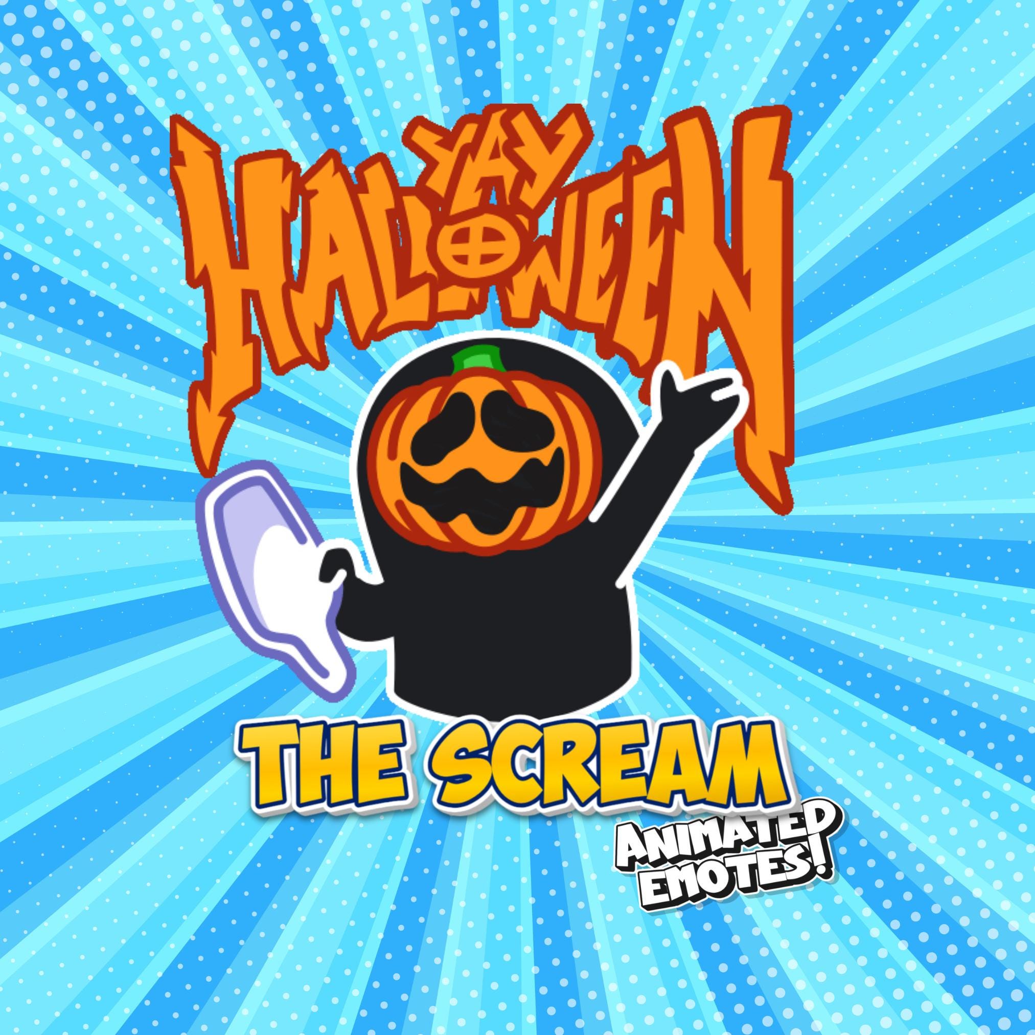 25 the Scream Animated Emotes Pack, Transparent GIF Ready to Use ...