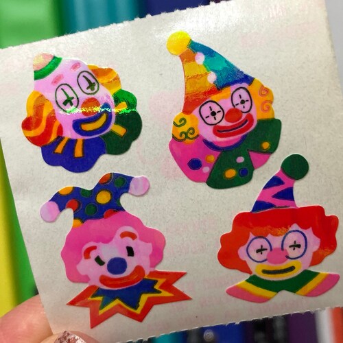 Vintage Pearl Iridescent Grizzly Bear Stickers Great 7 Seven - Etsy