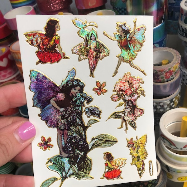 Fairy Stickers - Etsy
