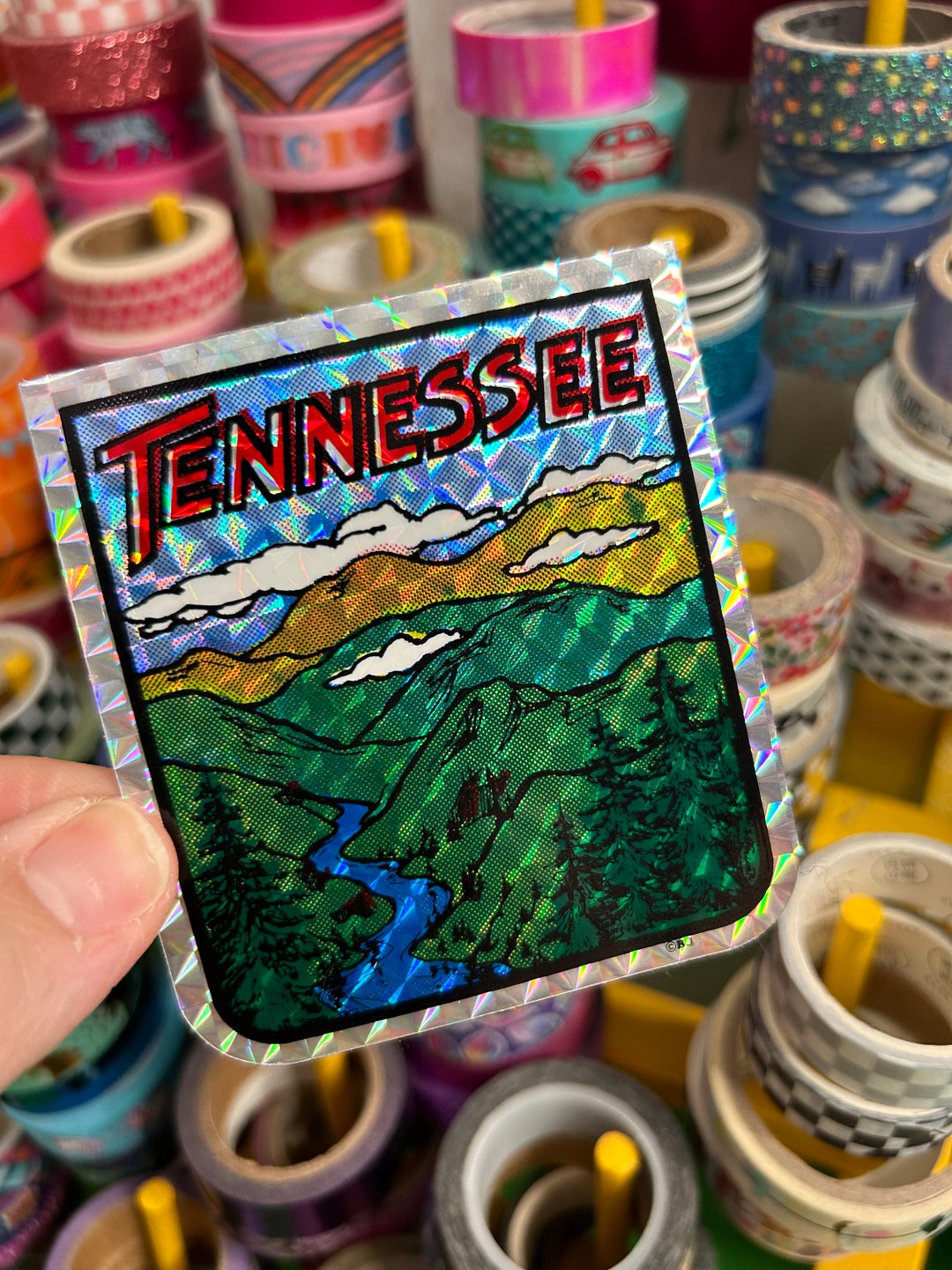 Rare Vintage Prism Tennessee Great Smoky Mountain Souvenir Travel ...