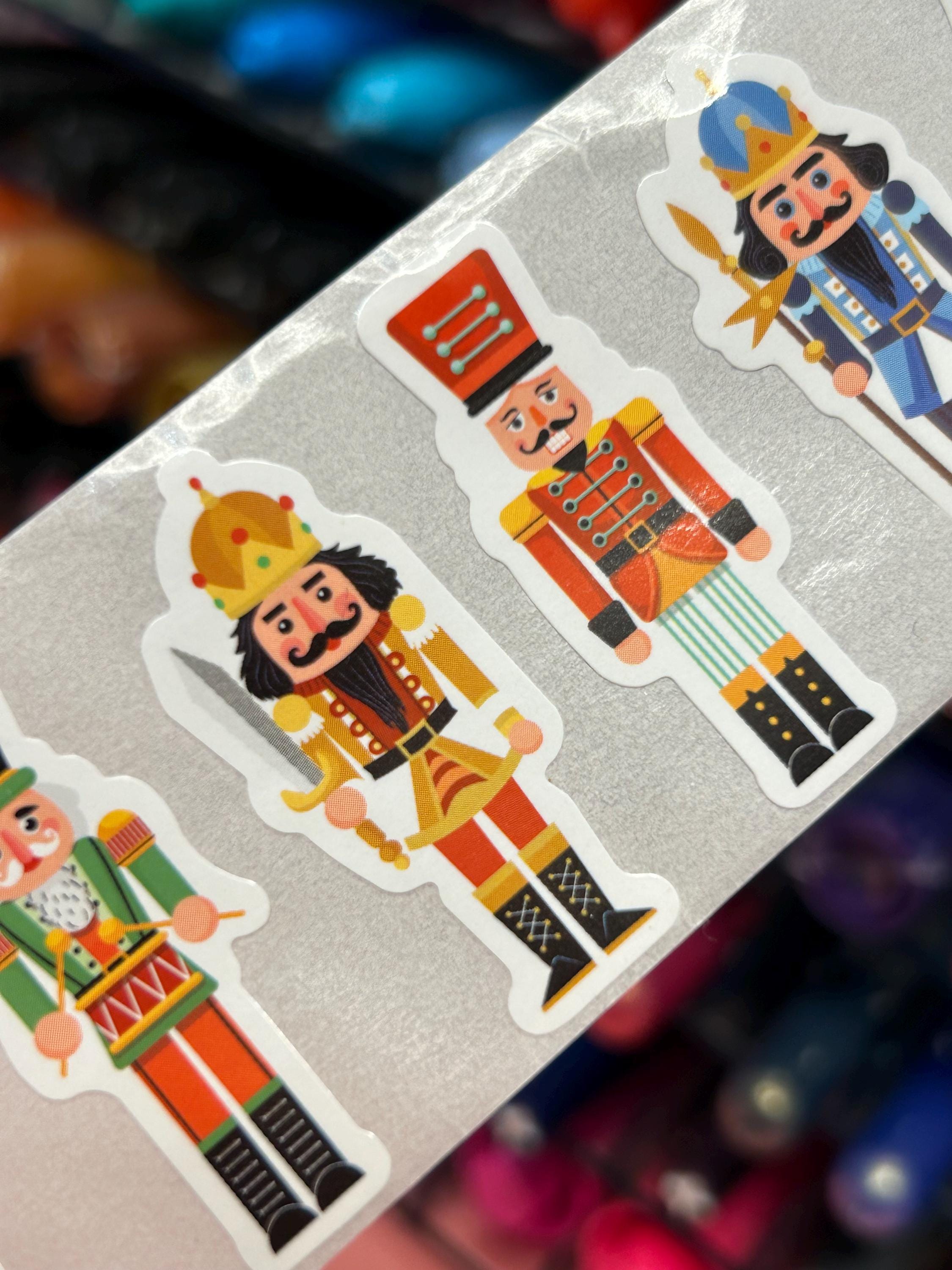Set of 10 Nutcracker Stickers Christmas Holiday - Etsy