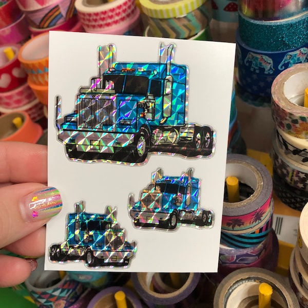 18 Wheeler Truck Decal - Etsy