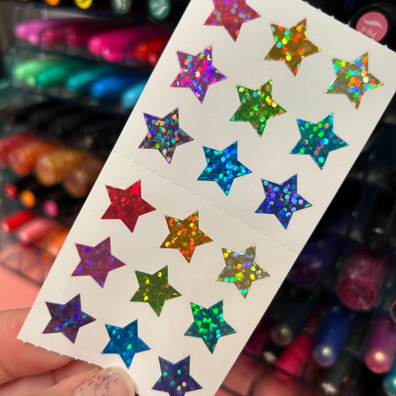 Custom Gold Star Stickers - Etsy