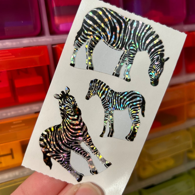 Zebra Labels - Etsy