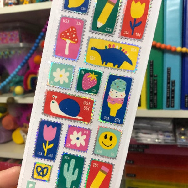 Letter Stickers - Etsy