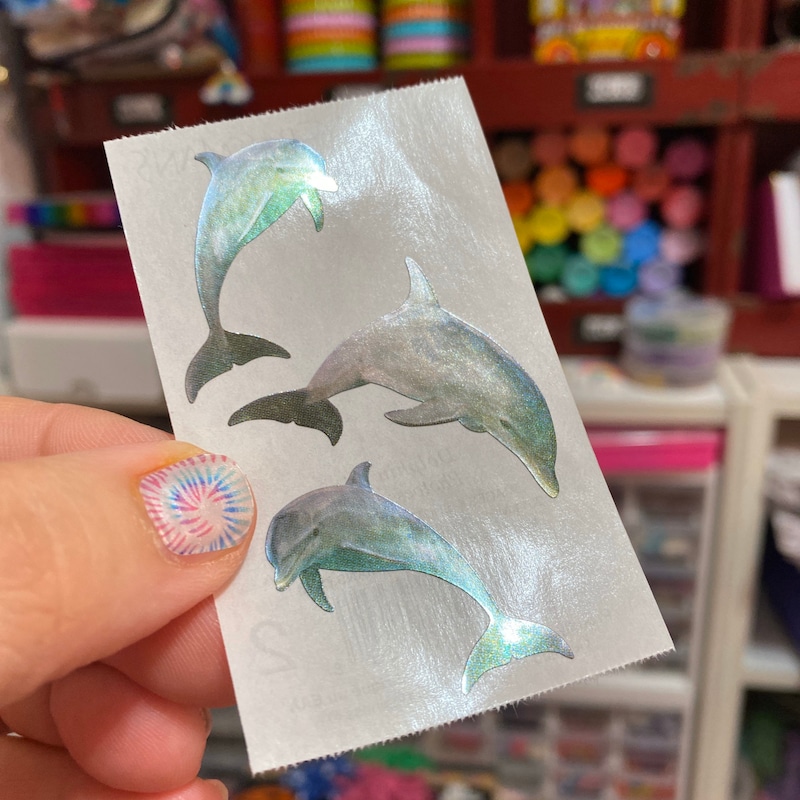 Dolphin Sticker - Etsy