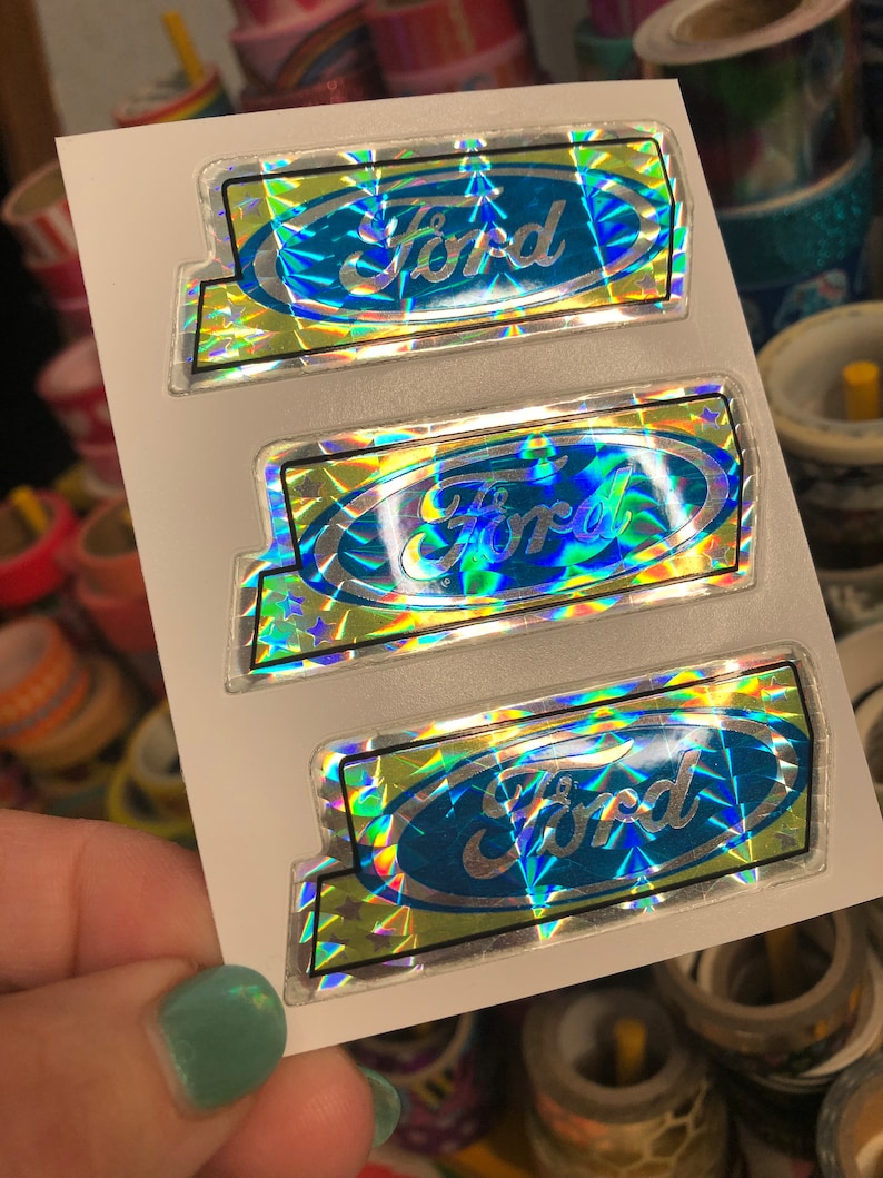 Rare Vintage Prism Ford Stickers 1980s Car Truck - Etsy