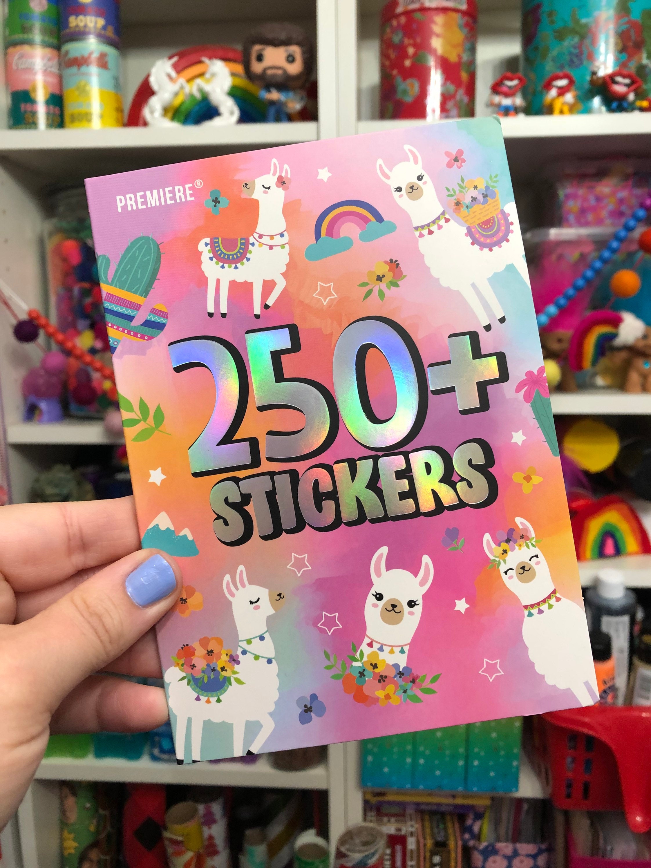 Rainbow Sticker Book 10 Pages Paper & Party Supplies Calendars ...