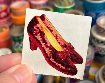 Judy Garland Wizard of Oz Ruby Red Shoes Postcard - Etsy