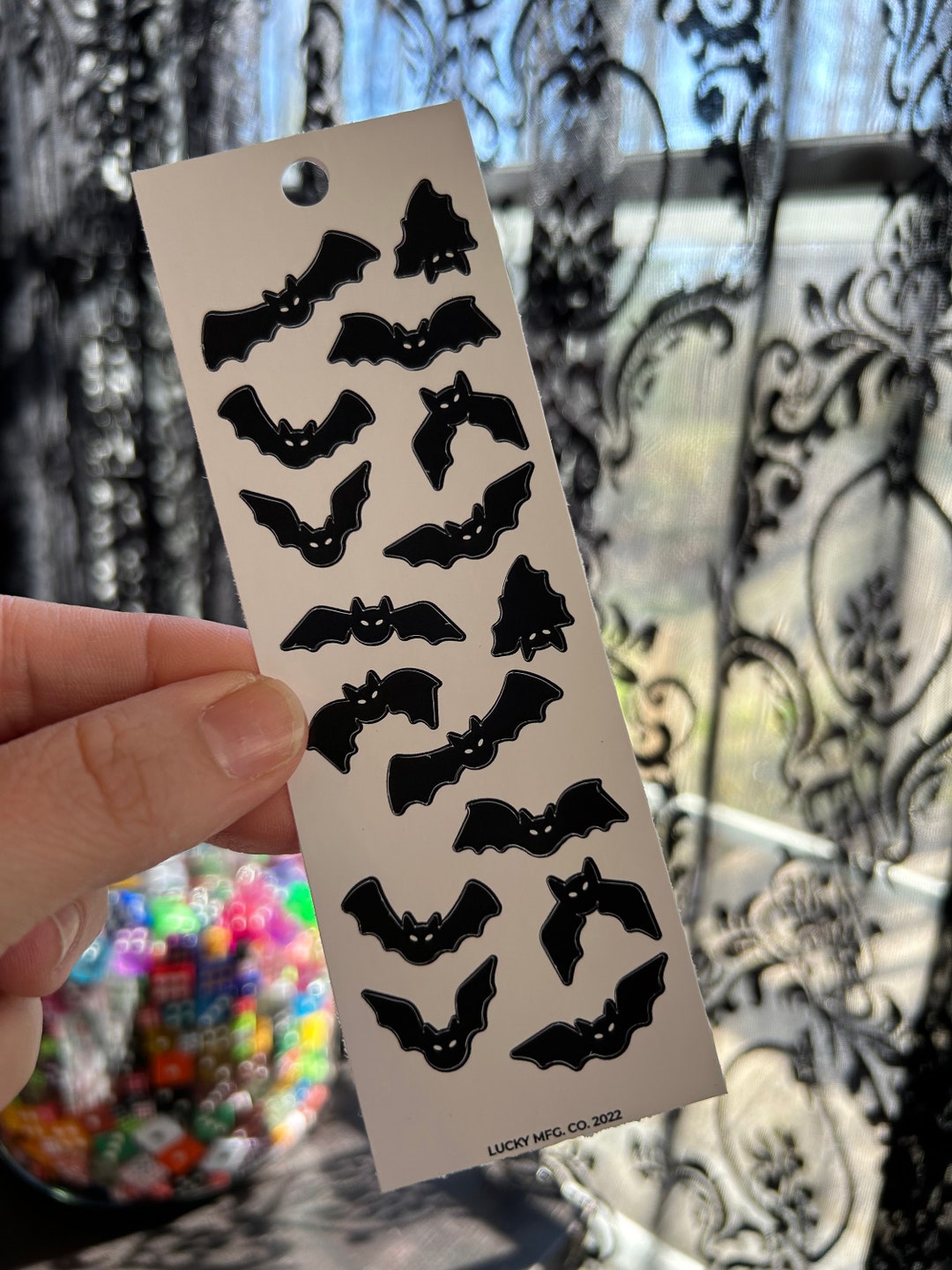 Strip of Bat Stickers - Waterproof Vinyl - Etsy
