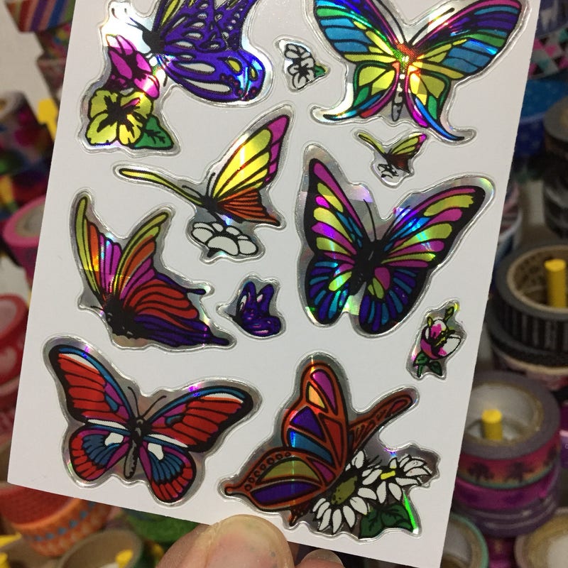 Vinyl Prism Sticker - Etsy