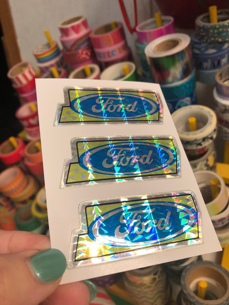 Rare Vintage Prism Ford Stickers 1980s Car Truck - Etsy
