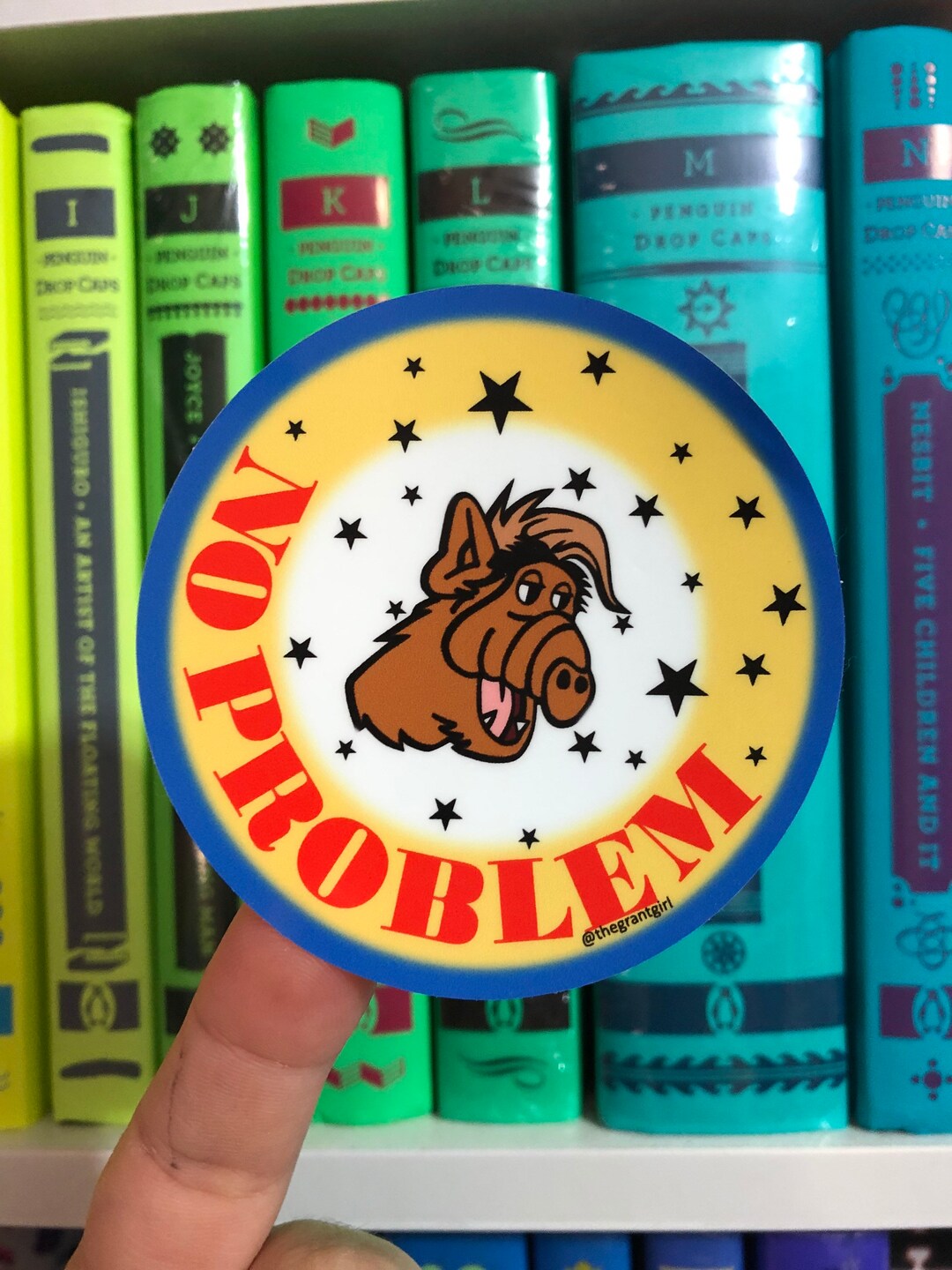 Retro ALF No Problem Alien 80s TV Show Sticker Vinyl - Etsy