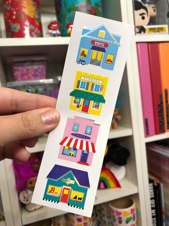 Our Town Shop Store Stickers Limited Edition Mrs Grossmans - Etsy