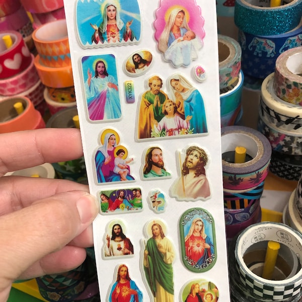 Jesus With Cats - Etsy