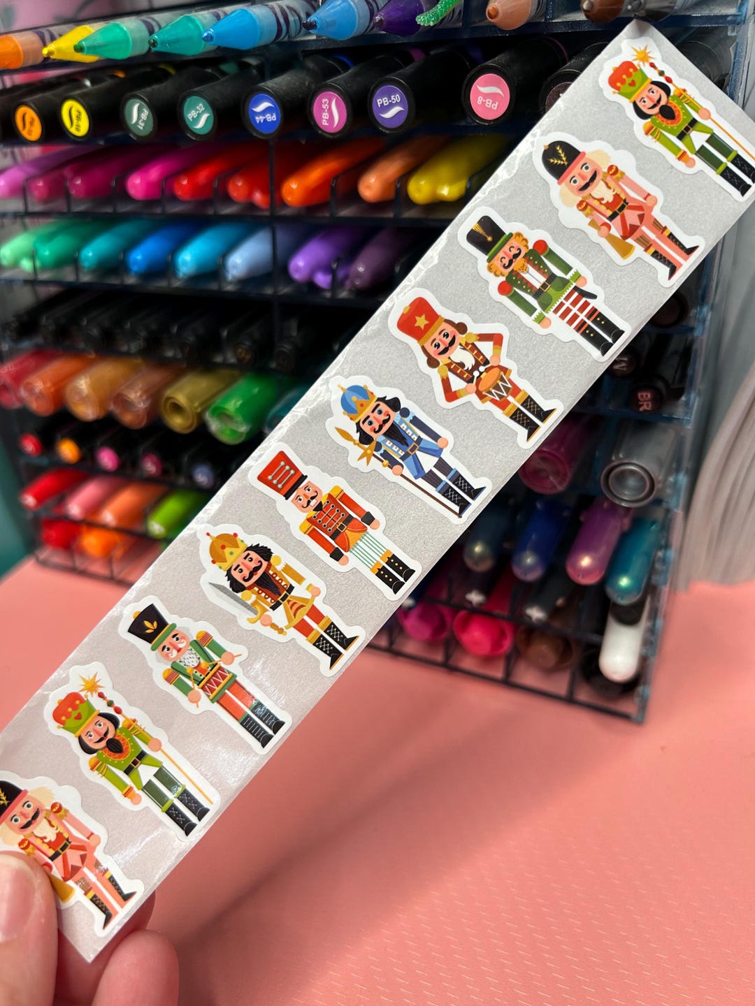 Set of 10 Nutcracker Stickers Christmas Holiday - Etsy