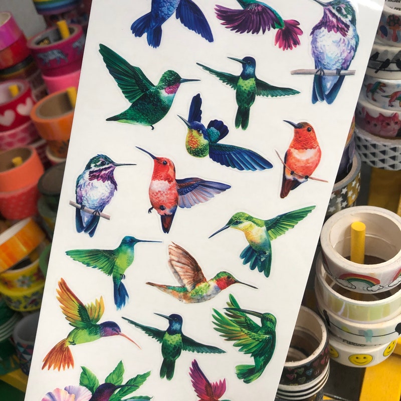 Hummingbird Sticker - Etsy