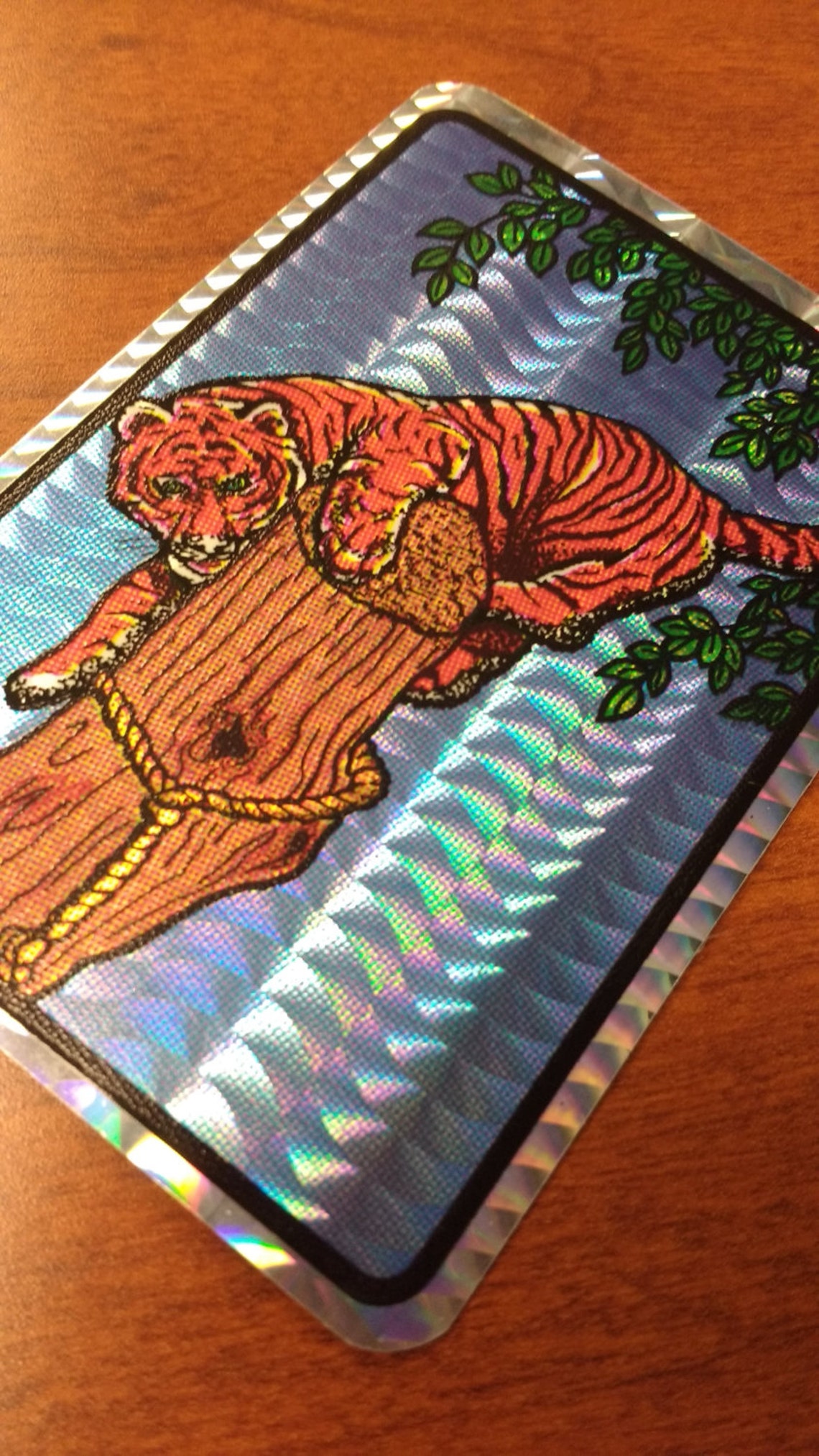 Rare Vintage Prism Tiger Sticker 1980s | Etsy