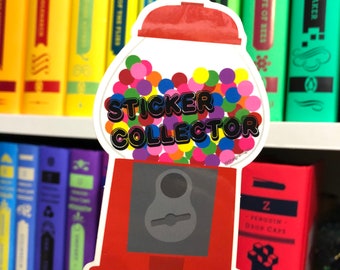 Gumball Machine Sticker - Etsy