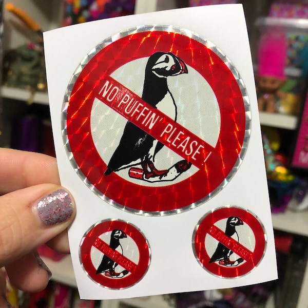 Puffin Stickers - Etsy