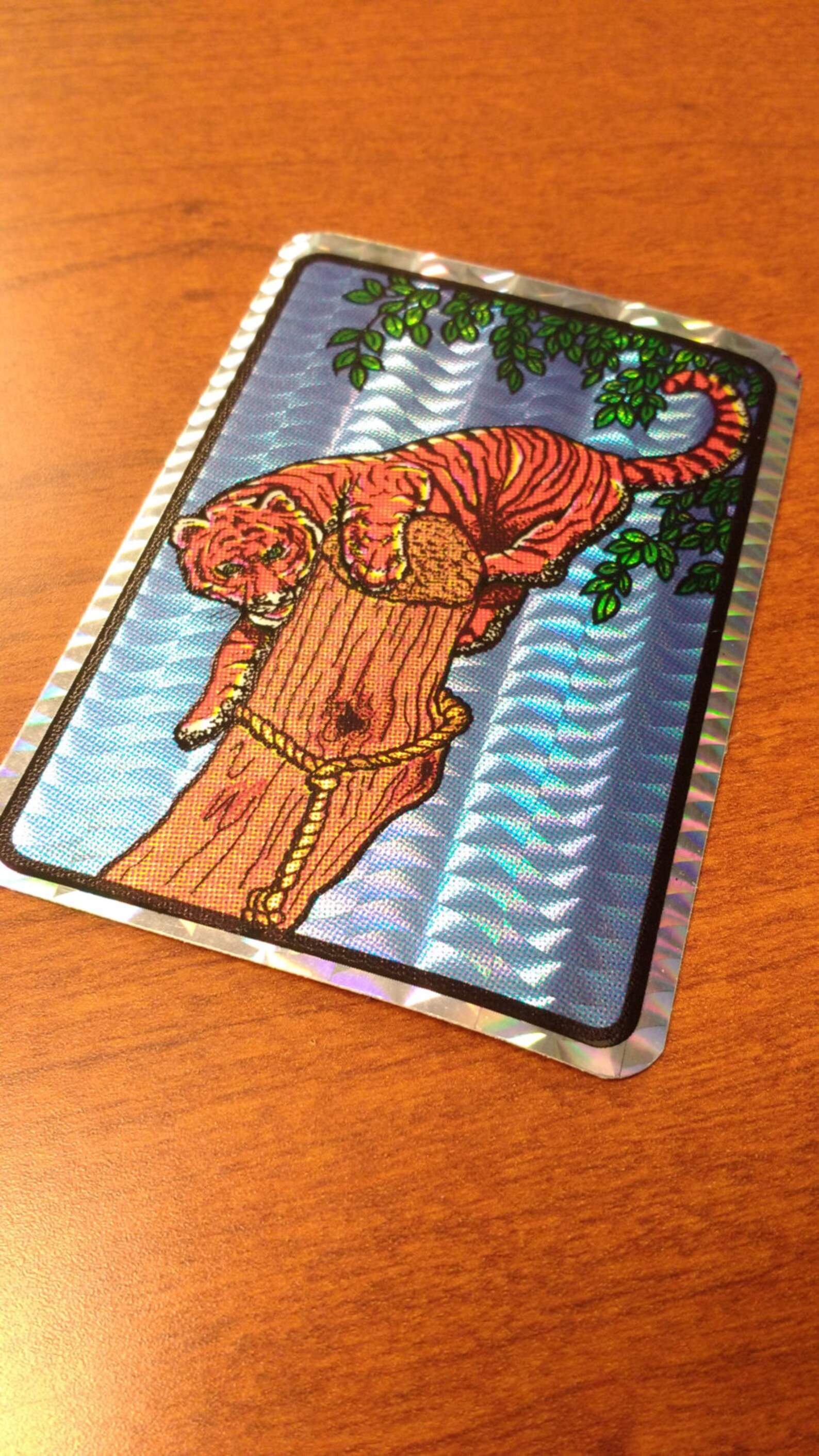 Rare Vintage Prism Tiger Sticker 1980s | Etsy