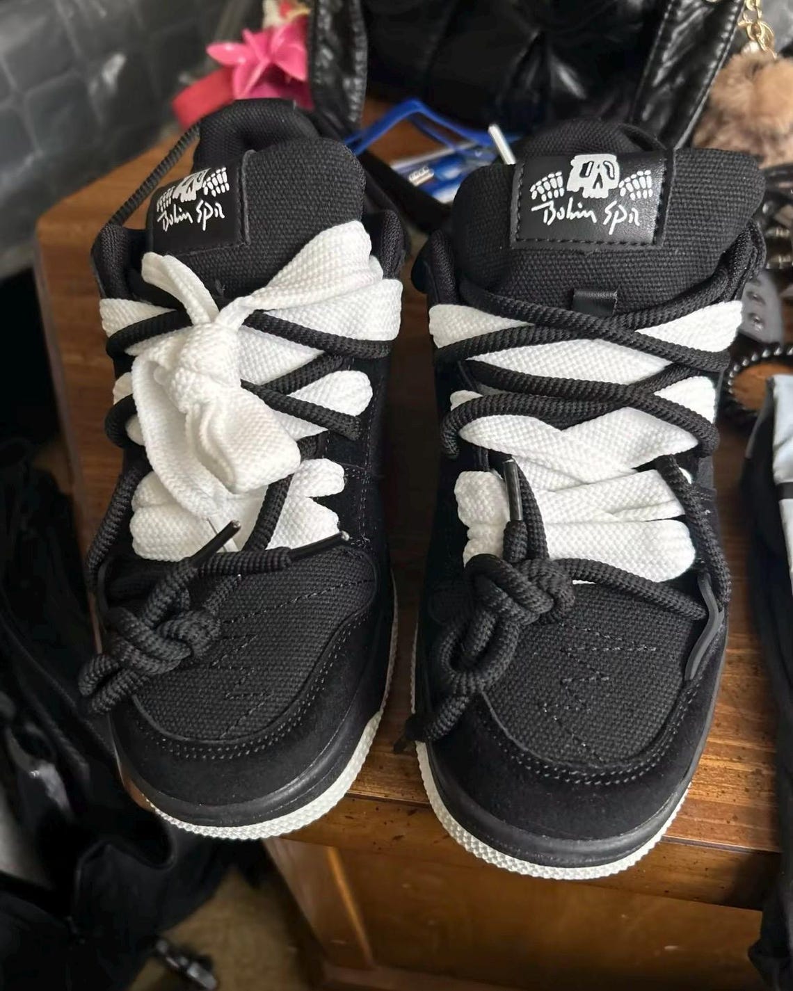 Vintage Baggy Unknown Affliction Brand Chunky DC 2000s Y2K Vans ...