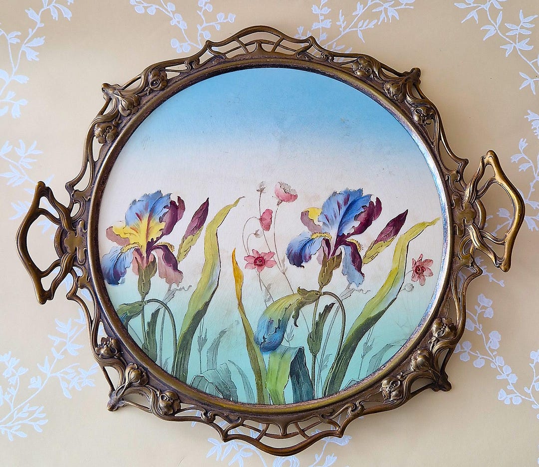 Albert Köhler & Cie Viennese Art Nouveau Tray (austria) - Etsy