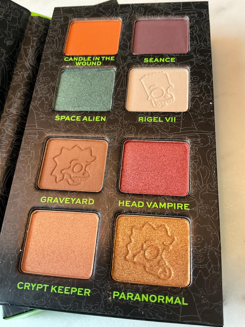 Revolution Simpsons ALIEN MAGGIE Eyeshadow Palette - Etsy