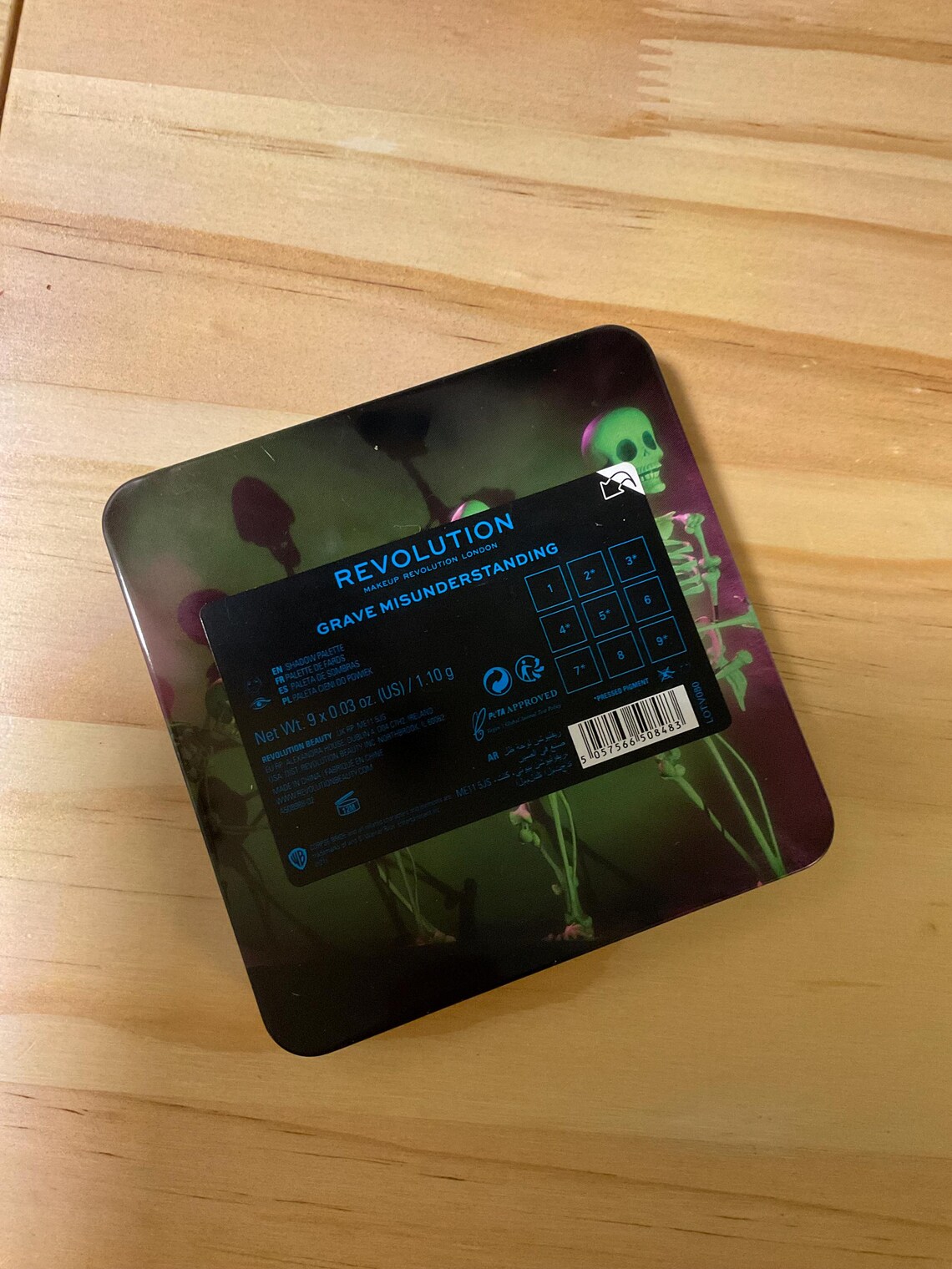 Corpse Bride GRAVE MISUNDERSTANDING Eyeshadow Palette - Etsy