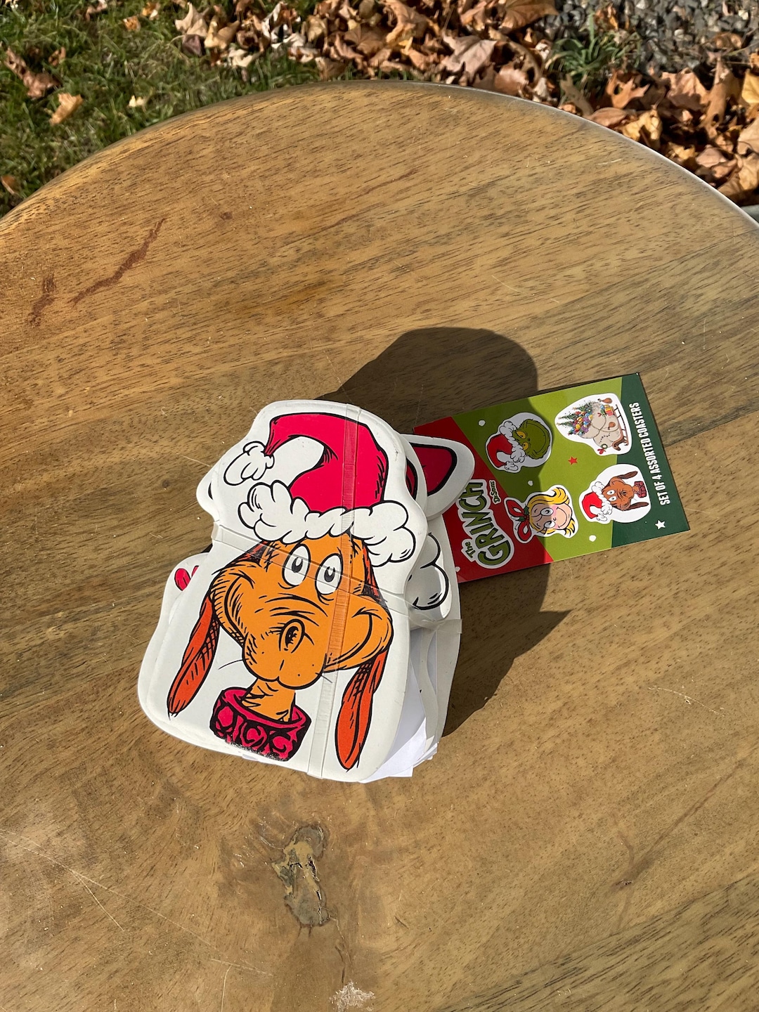 The Grinch Christmas Coasters - Etsy