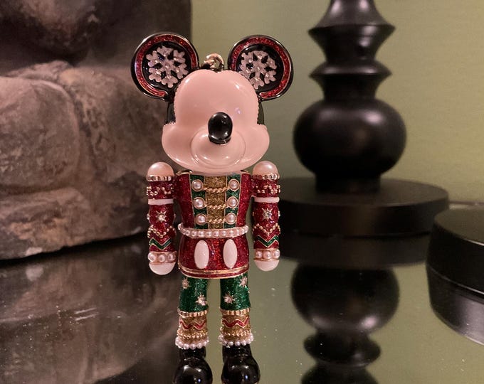 Baublebar Nutcracker Mickey Mouse Bag Charm - Etsy