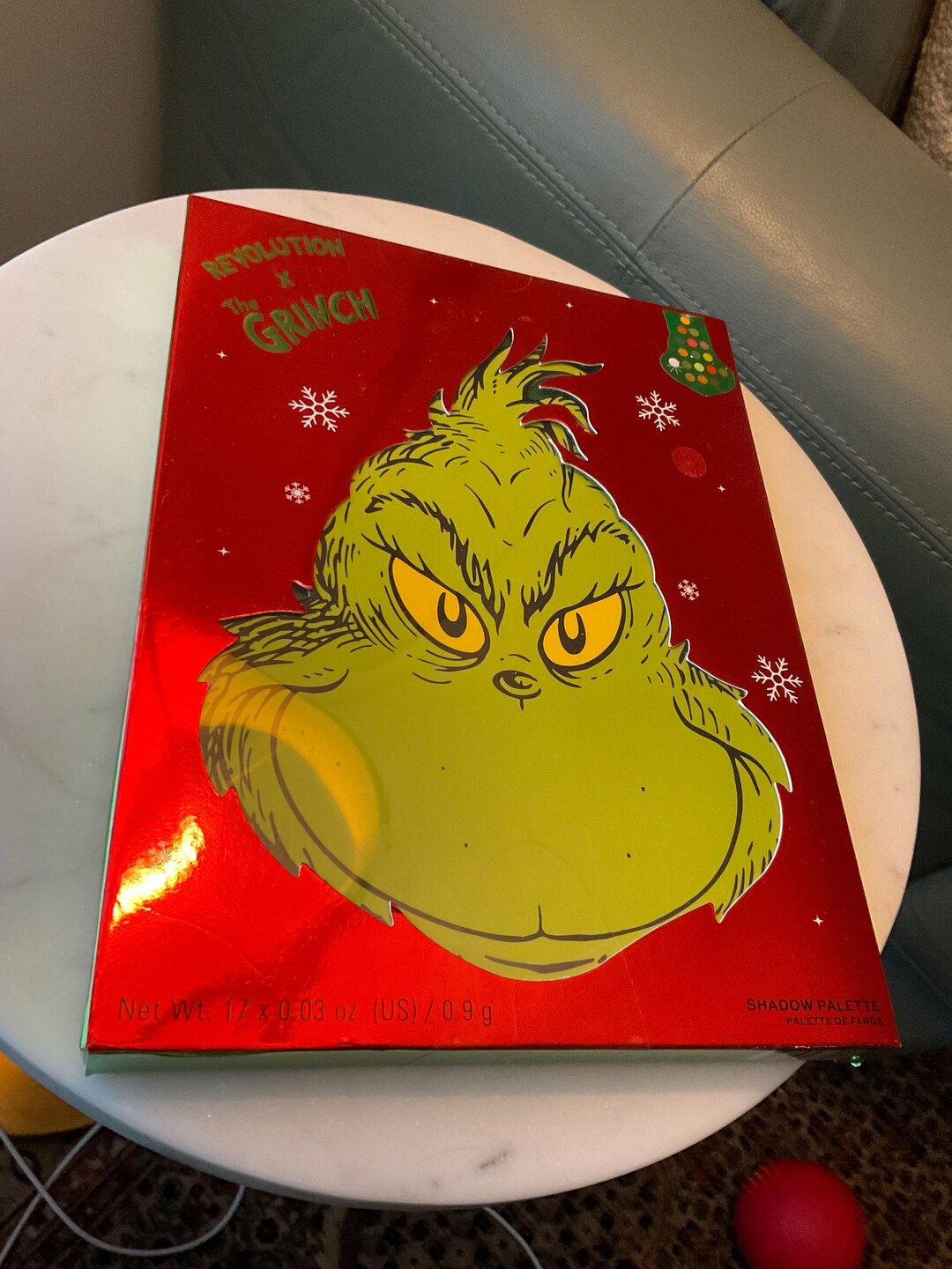 Revolution the Grinch Eyeshadow Palette - Etsy