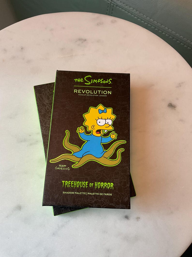 Revolution Simpsons ALIEN MAGGIE Eyeshadow Palette - Etsy