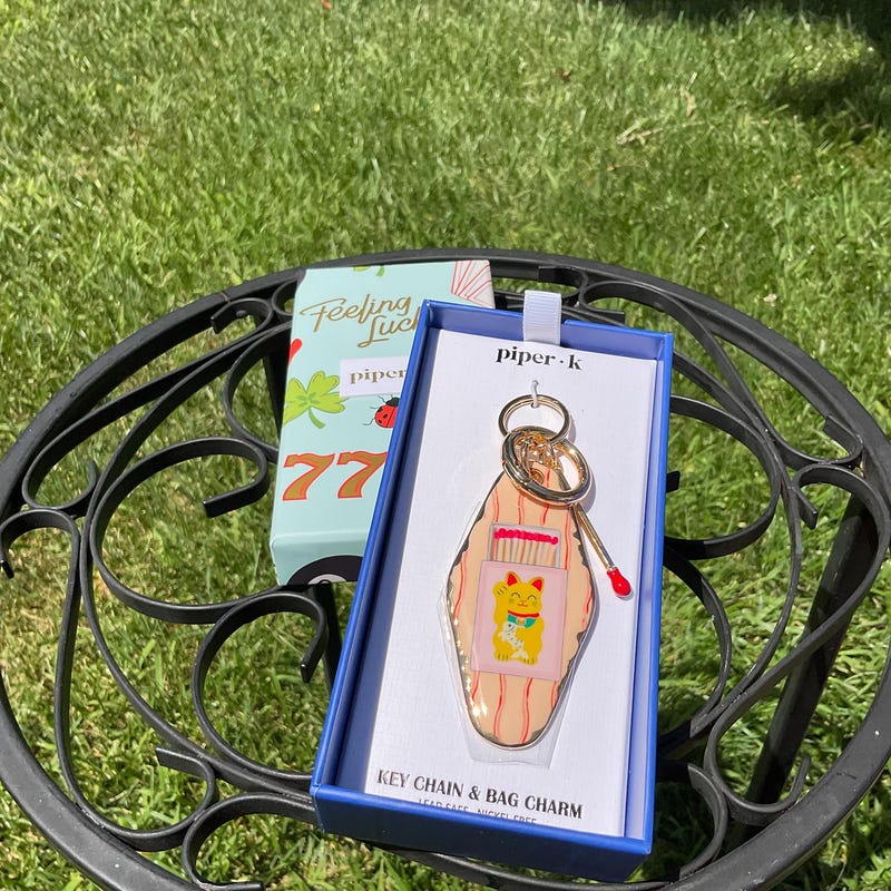 Piper K Bag Charm - Etsy