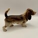 Vintage Enesco 1950s Bassett Hound Dog Porcelain Bisque Ceramic ...
