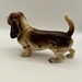 Vintage Enesco 1950s Bassett Hound Dog Porcelain Bisque Ceramic ...