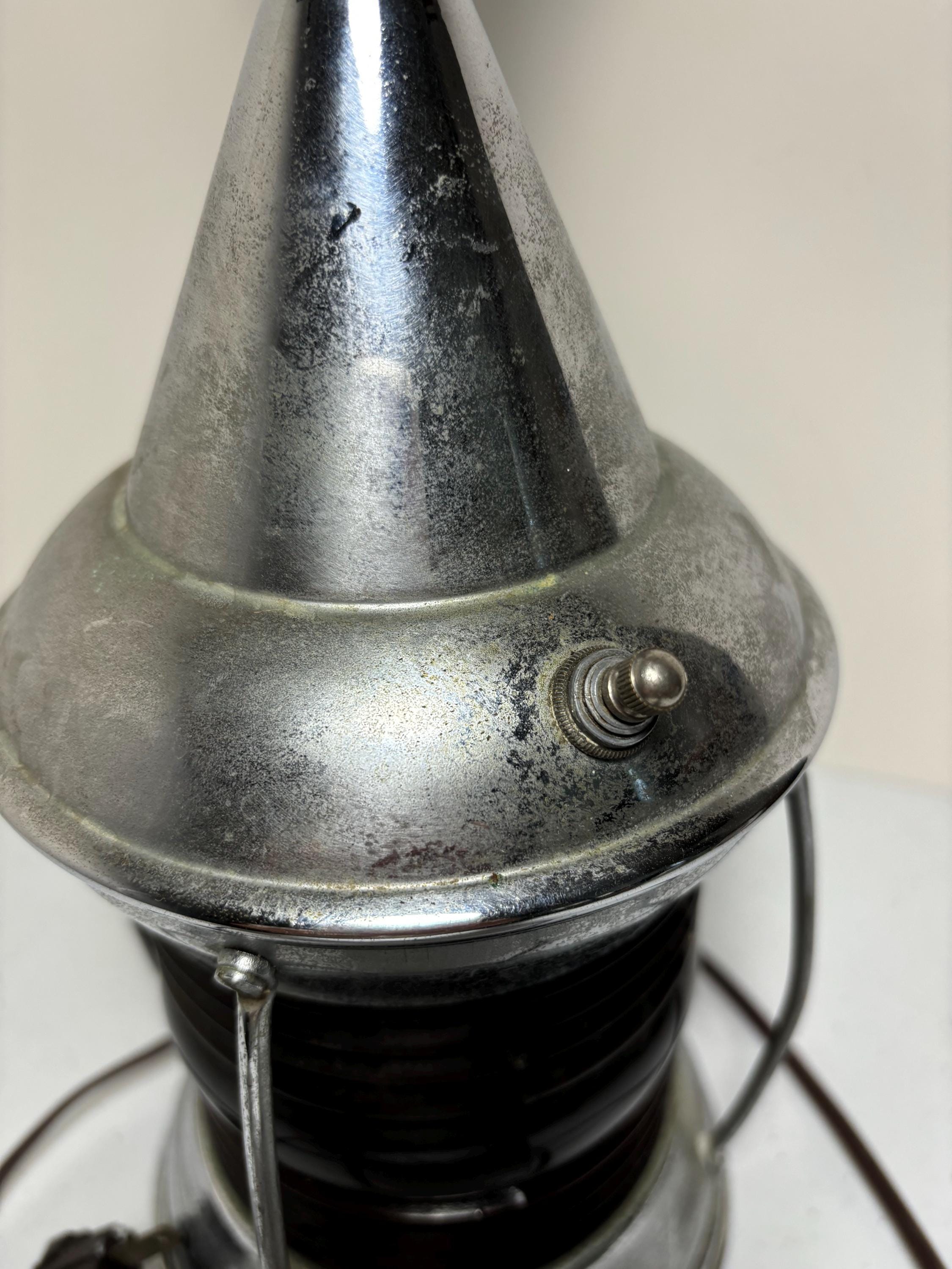 20th Century Fresnel Lens Nautical Electric 3 Way Maritime Lantern - Etsy