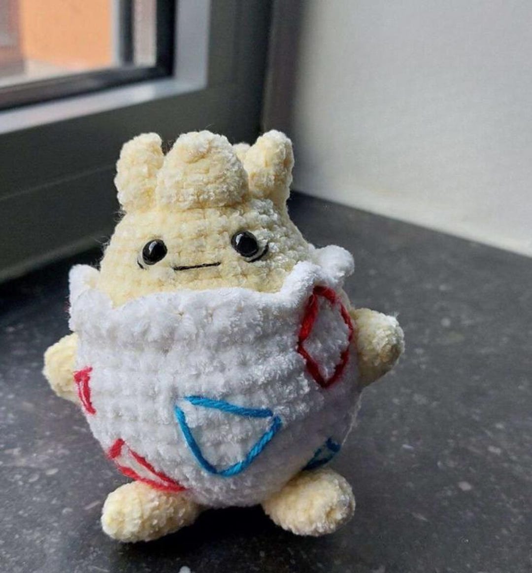 Togepi Crochet Pokemon Amigurumi Pattern PDF - Gift for Her - Amigurumi ...