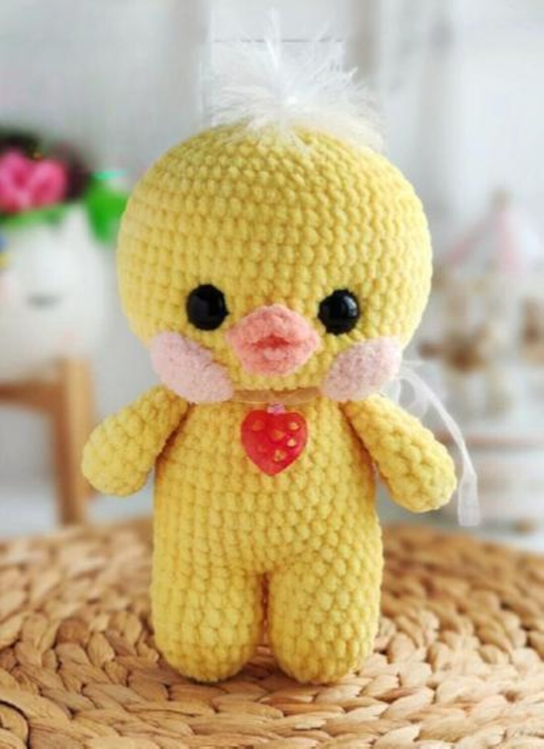 Crochet Plush Duck Amigurumi Pattern PDF - Gift for Her - Amigurumi ...