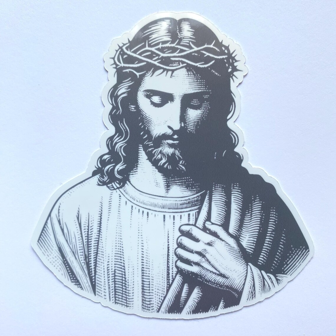 Jesus Christ Sticker - Christian Stickers - Catholic Stickers - Etsy
