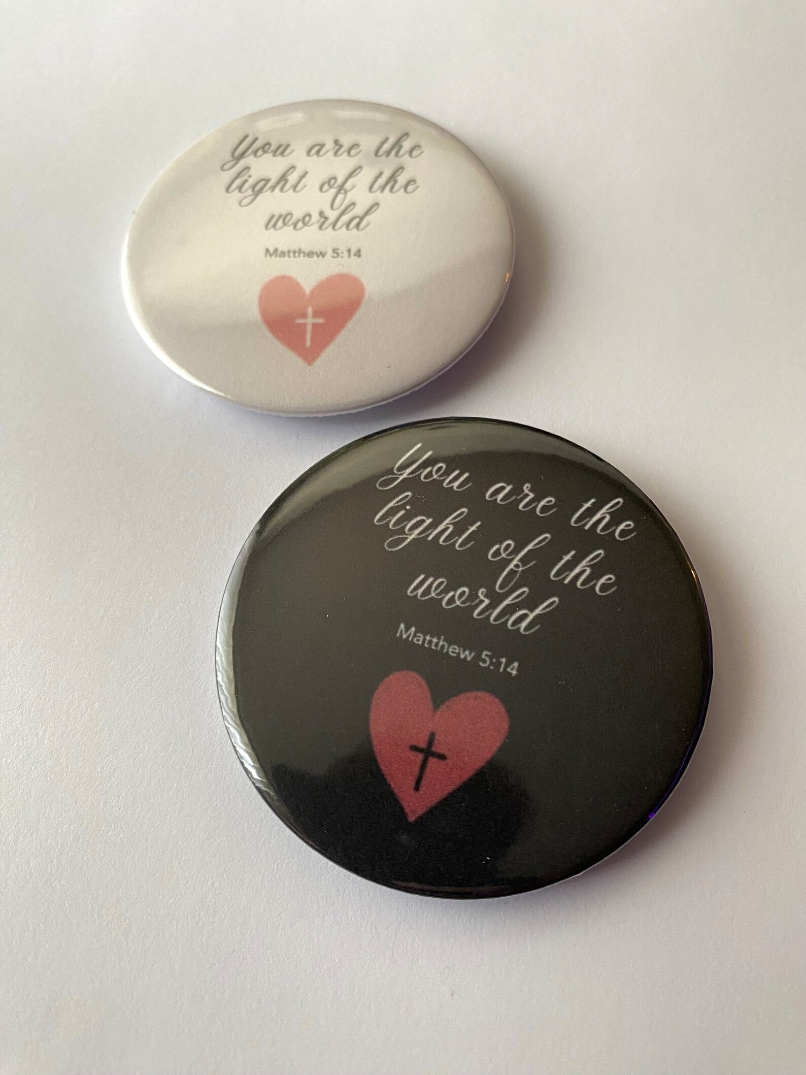 You Are the Light of the World Bible Verse Pin Matthew 5:14 Pin Catholic Pins Christian Gifts 2. ...