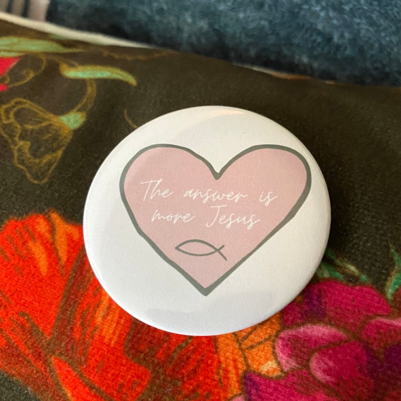 Pink Jesus Pin Set - Catholic Gifts - Christian Gifts - Religious Gifts ...