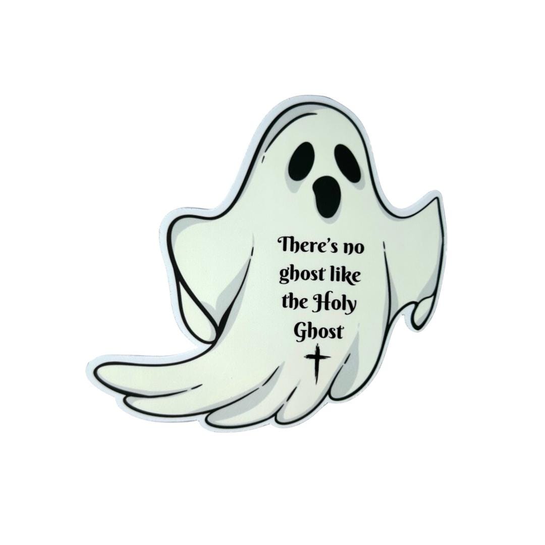 Holy Ghost Halloween Sticker – Christian Ghost Pun - Etsy